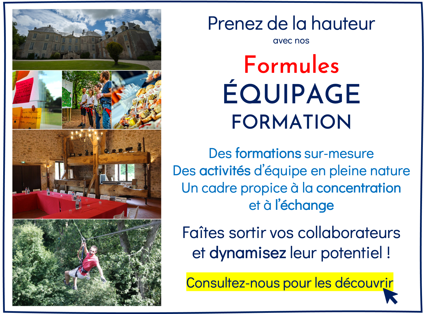 Prenez de la hauteur avec nos formules de formation - Equipage Formation